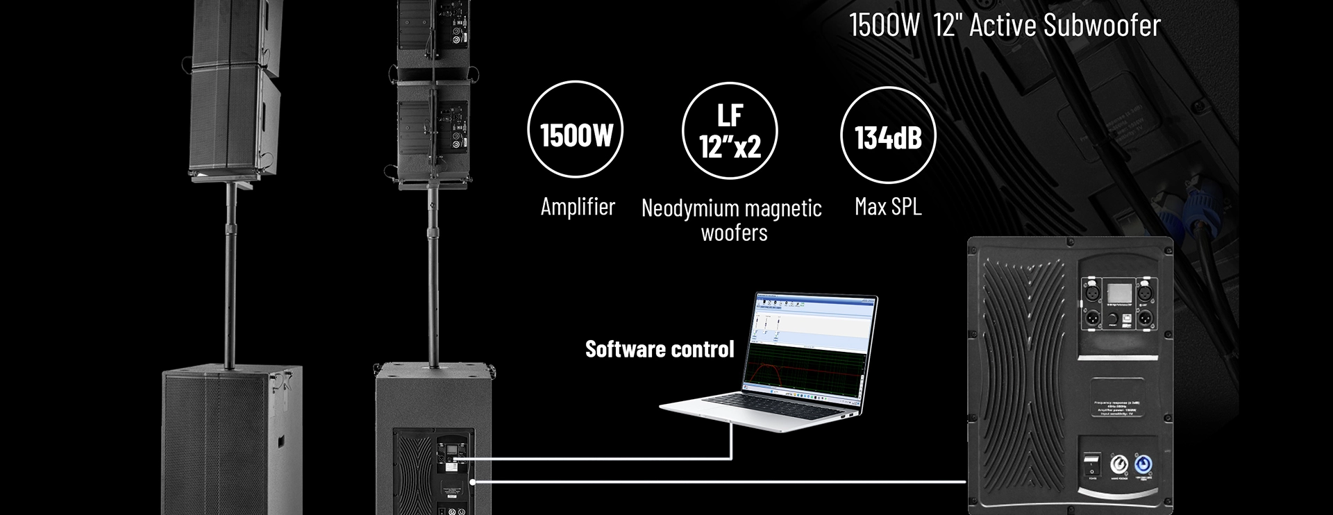 Professional Active Line Array Loudspeaker System - 2024 Guangzhou ...