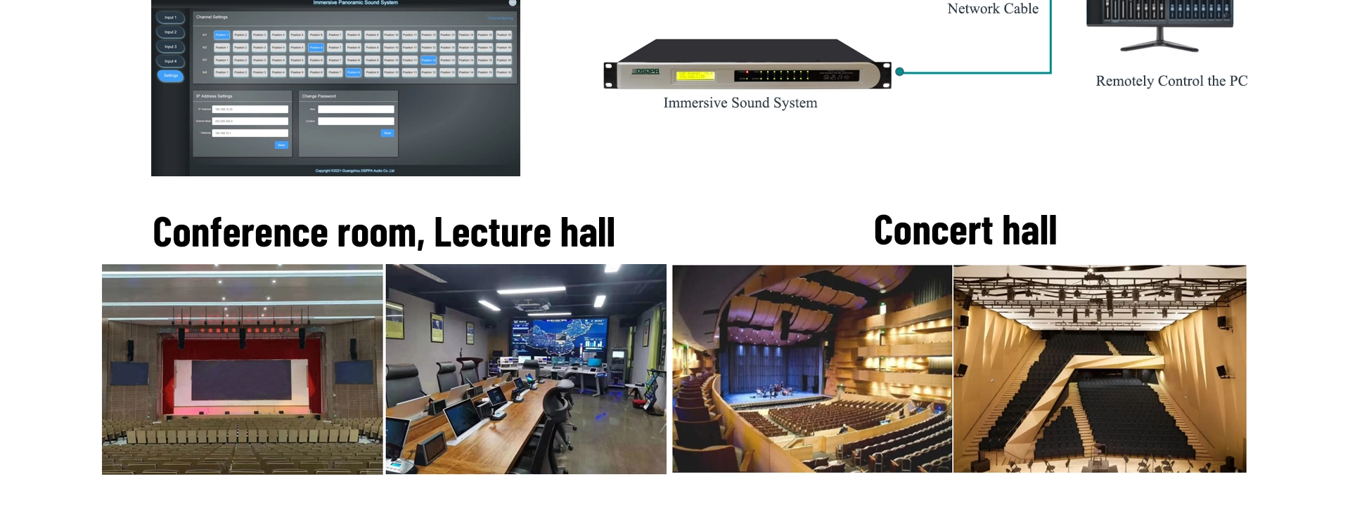 DSPPA Immersive Audio Processor D6686