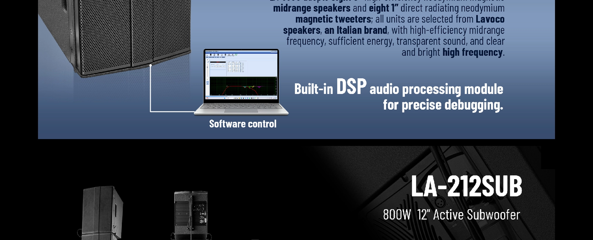 Professional Active Line Array Loudspeaker System - 2025 Guangzhou ...