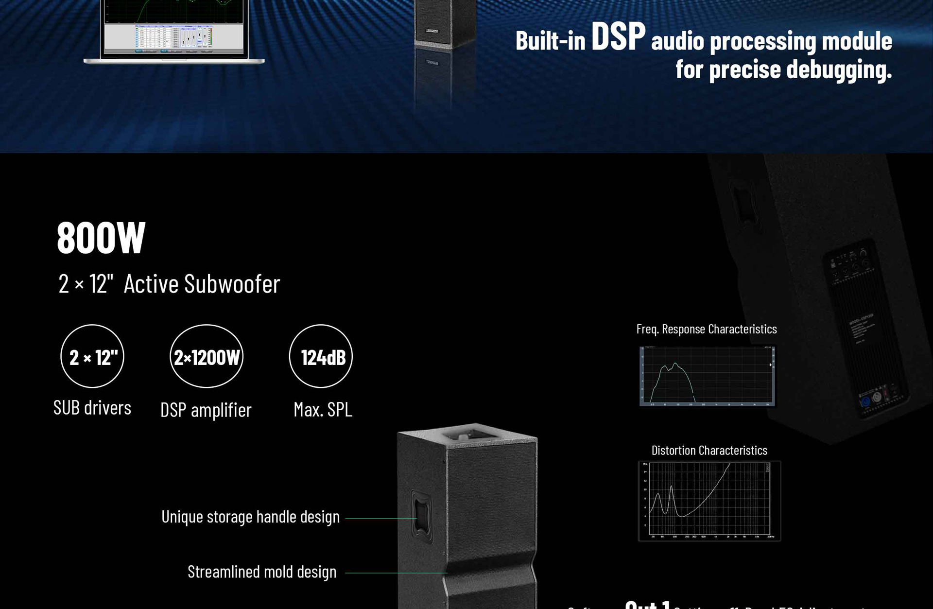 1600W Professional Active Line Array Speaker System - 2025 Guangzhou ...