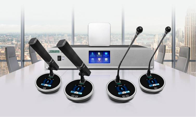 DSPPA 2.4G Wireless Conference Microphone System for Conference Room