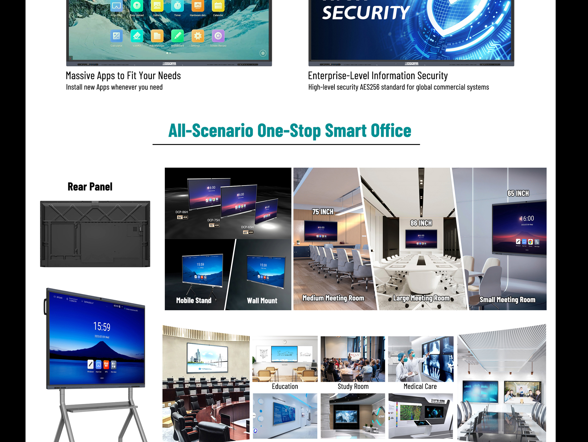Smart Board 65-inch Intelligent Interactive Flat Panel - 2025 Guangzhou ...
